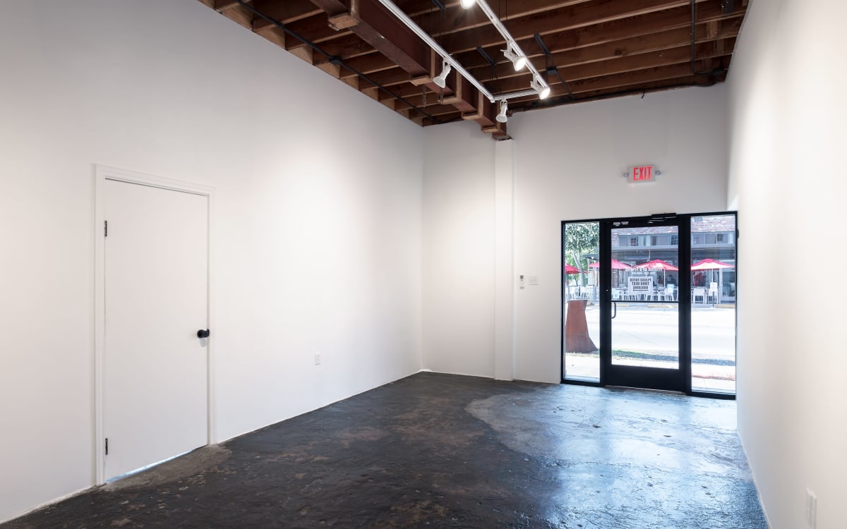 Downtown Modern Industrial White Wall Art Gallery- Front Gallery Rooms ...