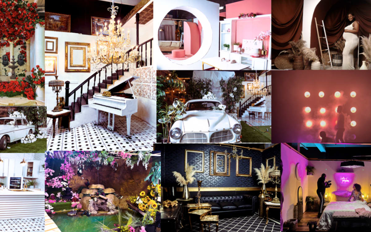 Karvisual Studio | Luxury multi set studio + large black, white cyc ...