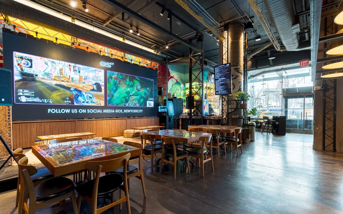 Large Tech Ready Event Space With Gaming Bar, New York, NY | Off-Site ...