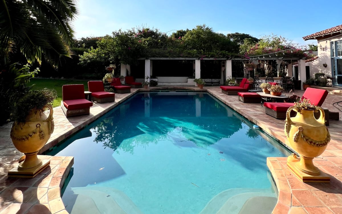 Stunning Pool Rental at Malibu Mediterranean Estate, Malibu, CA | Event ...