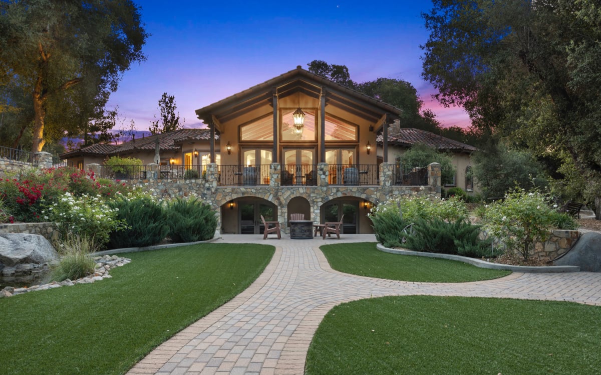Luxurious Ranch Style Mountain Villa on 5 Acres, Murrieta, CA ...