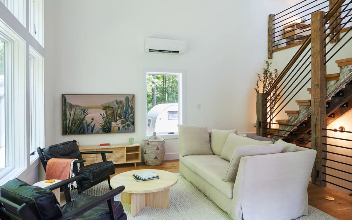 Modern Scandinavian Farmhouse with Vintage Camper, Ancram, NY | Event ...