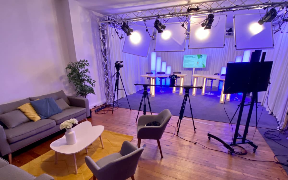 Studio de tournage modulable et Live Streaming en plein coeur de Paris ...