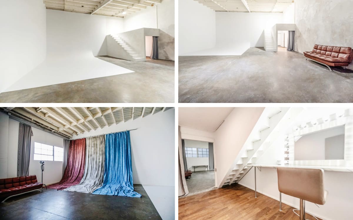 Yukon-2, High-ceiling photo studio for rent with cyc wall, textured ...
