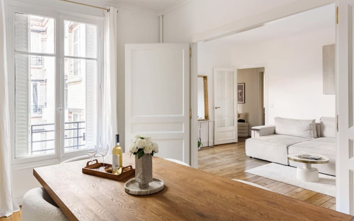 Bel appartement parisien lumineux et cocooning dans le 17ème ...