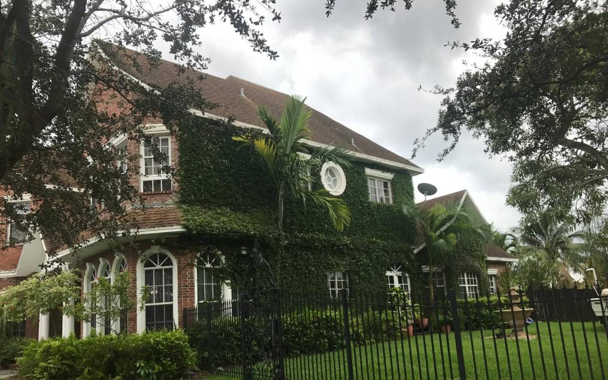 English Manor Style Brick House with Grand Staircase near The Falls ...