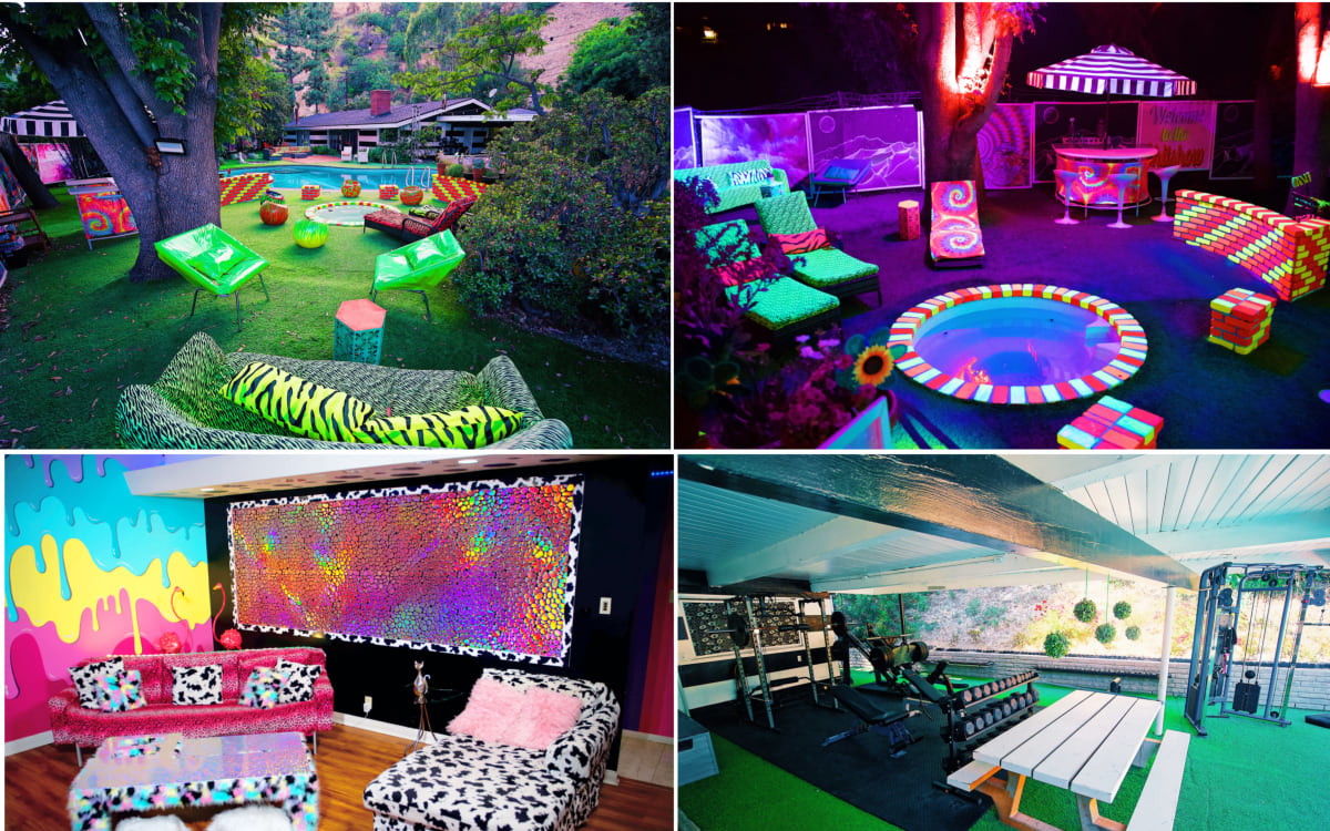 Dope Art House with Festival-Style Backyard, Los Angeles, CA ...