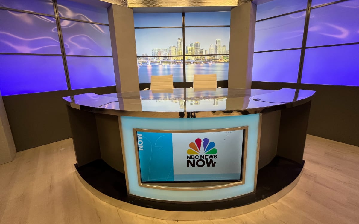 Broadcast Studio with Newsdesk, Miami Lakes, FL | Production | Peerspace