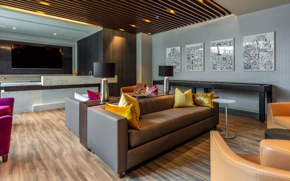 Modern Event Room with Marble Bar, Washington, DC | Production | Peerspace