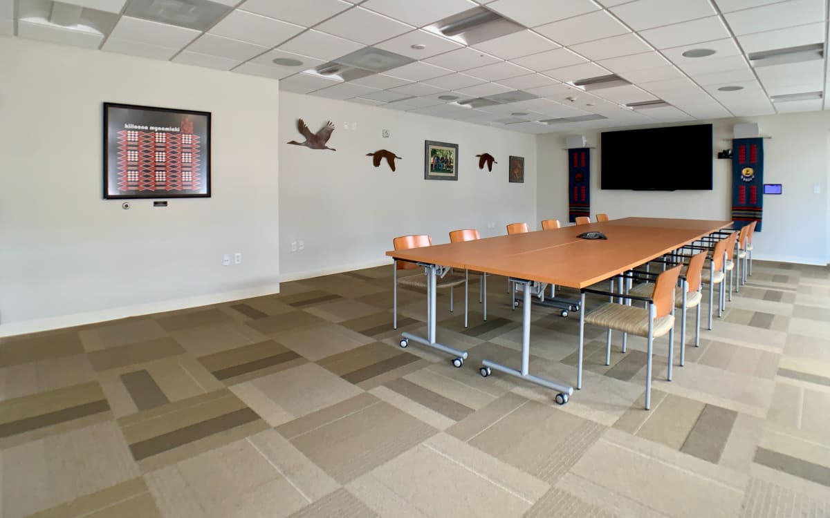 Conference Room in a Renovated Historical Capitol Hill Row House ...