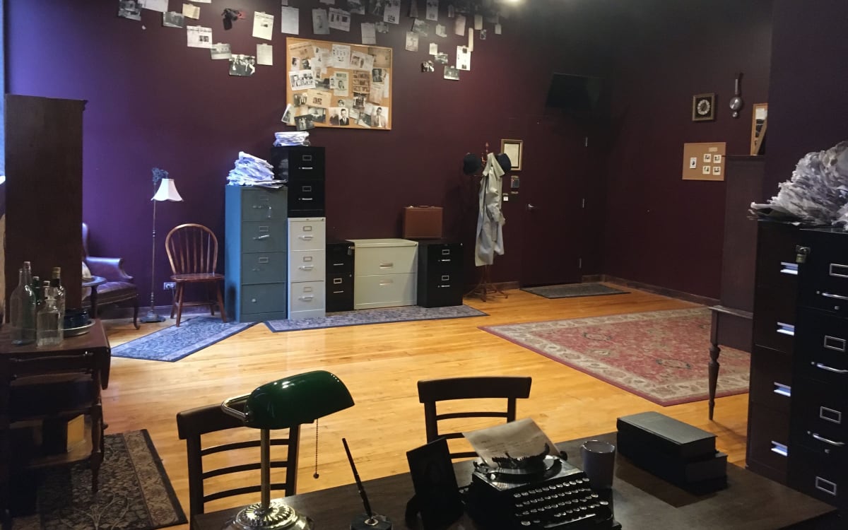 The Detective's Office and Interrogation Room - Noir Photoshoot ...