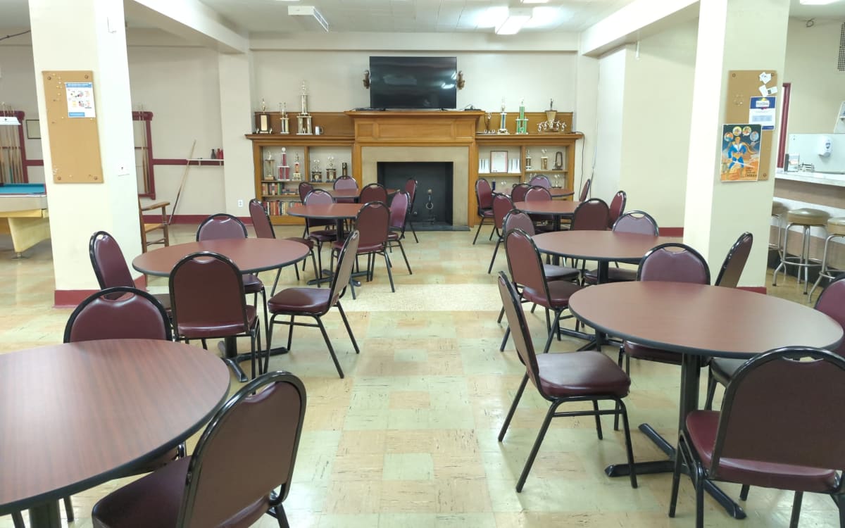 Club Room at the Historic Masonic Temple situated in downtown ...