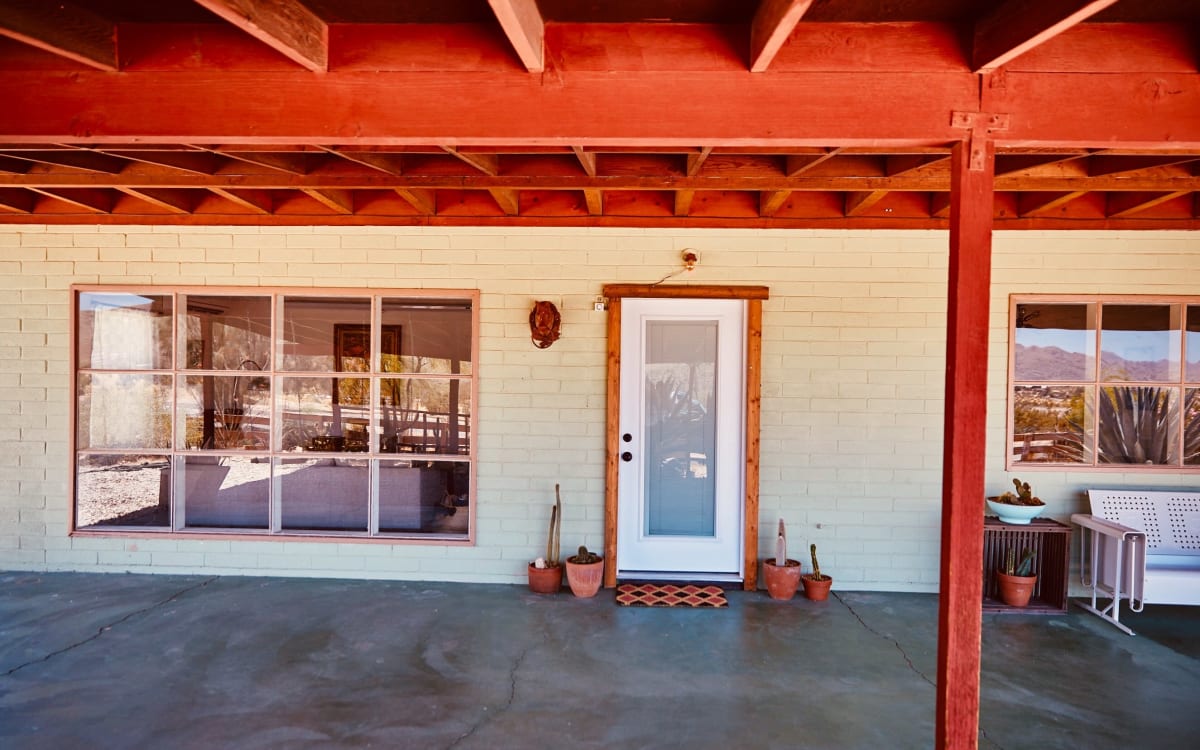 1953 Mid-Century Ranch Brick Cabin with Desert Views, Joshua Tree, CA ...
