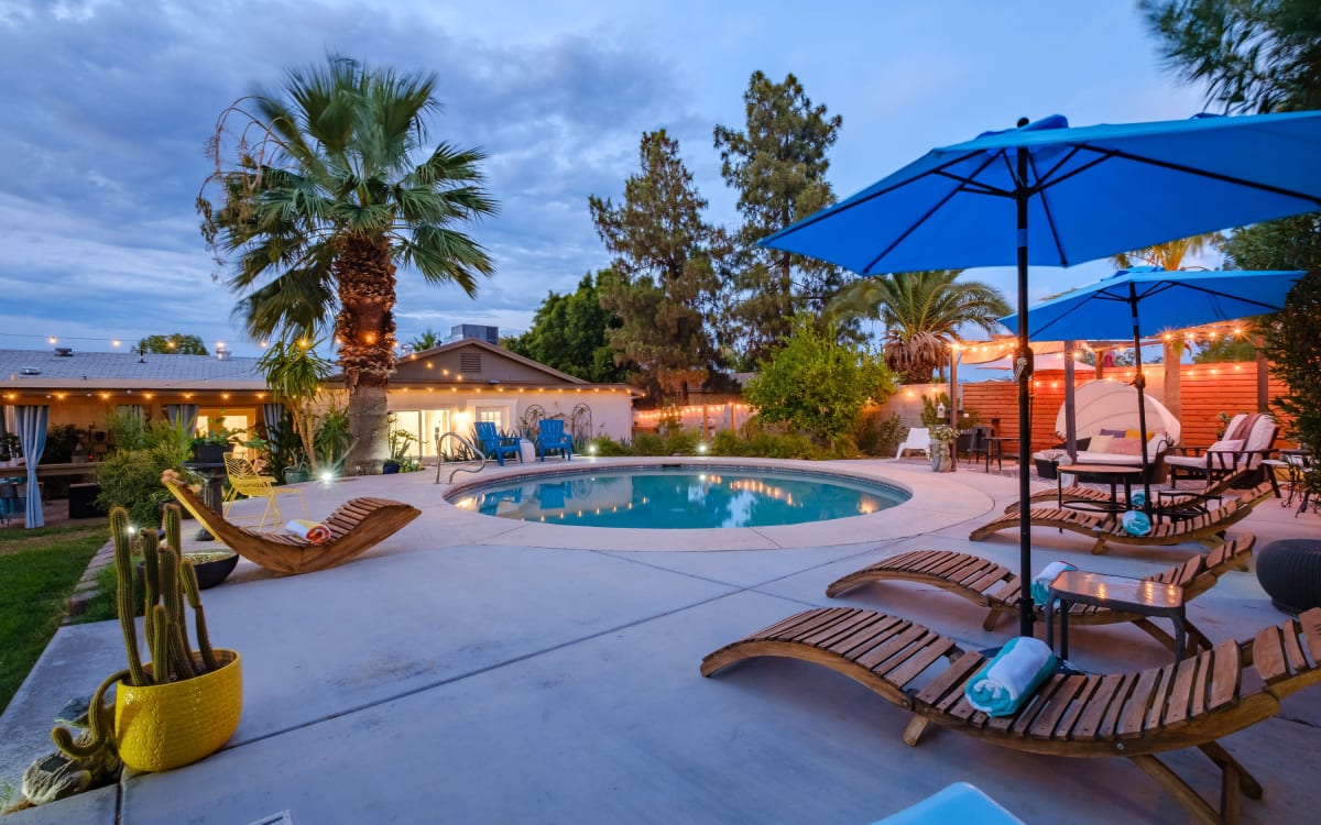 Phoenix Desert Oasis with Massive Resort-Style Backyard and Pool ...