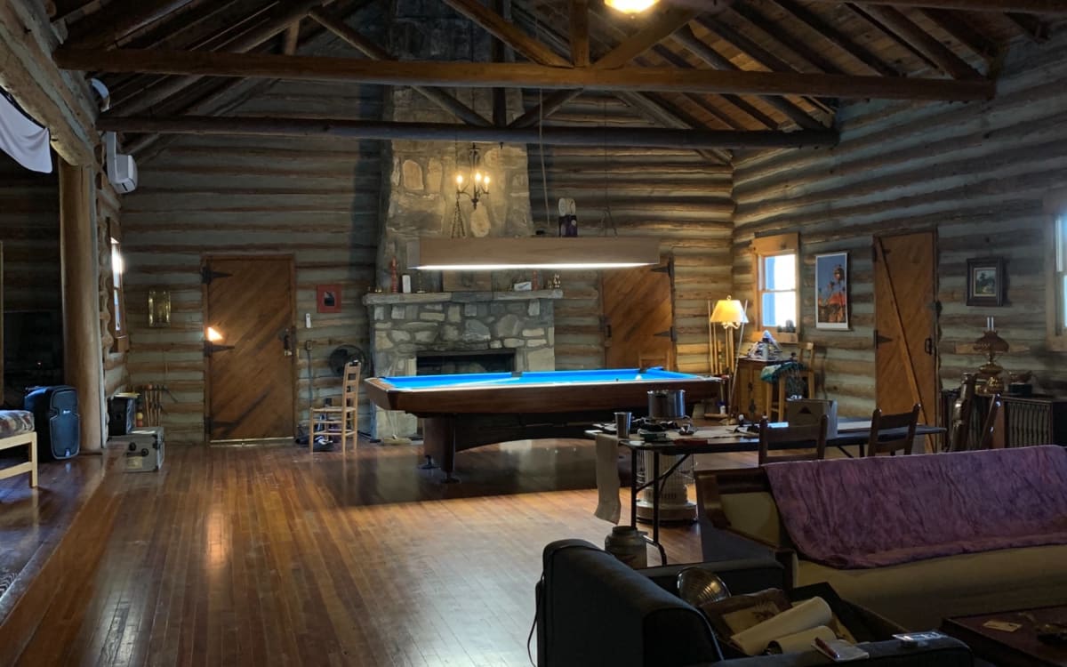 The Log Cabin Clubhouse, Yanceyville, NC | Production | Peerspace