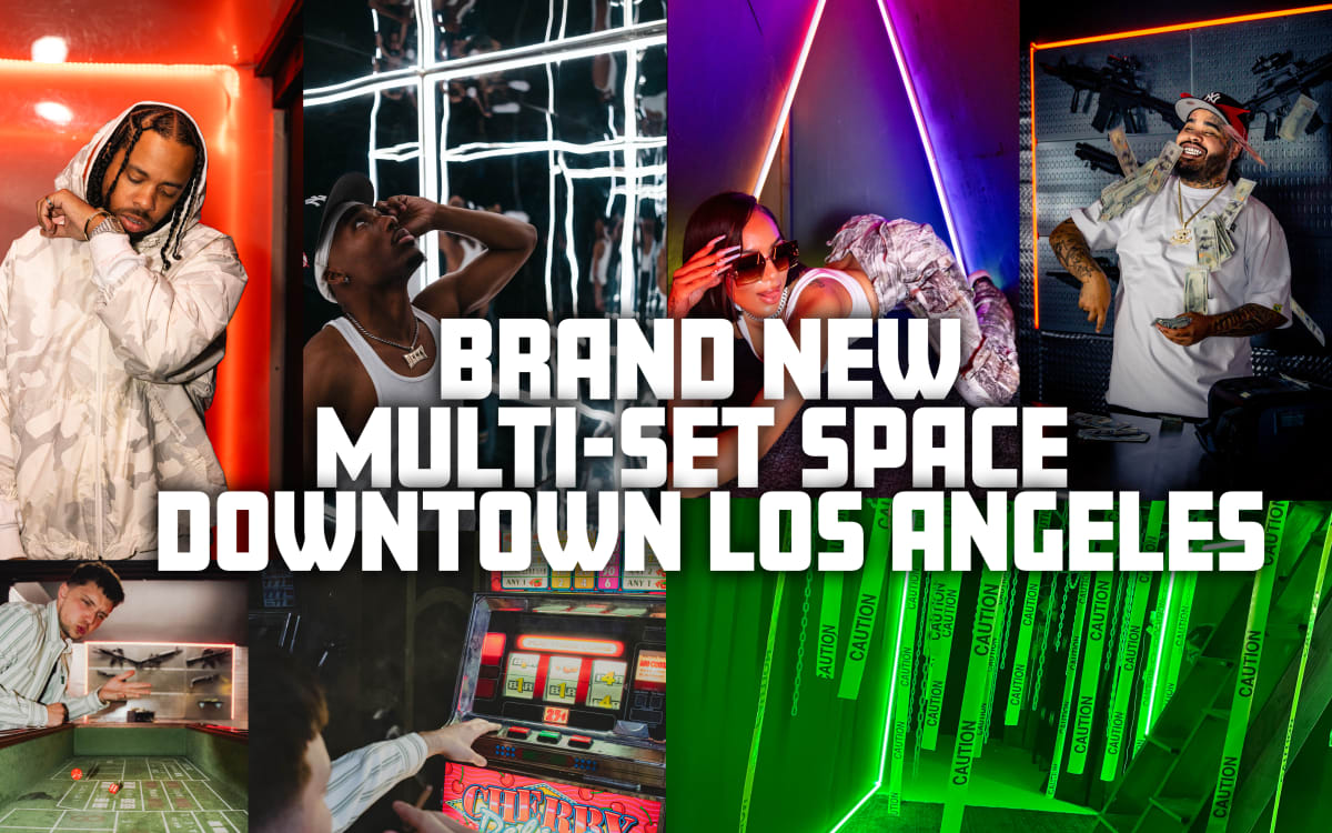 DTLA Multi Set Production Space (Infinite Mirror, Casino, Armory, LEDs ...
