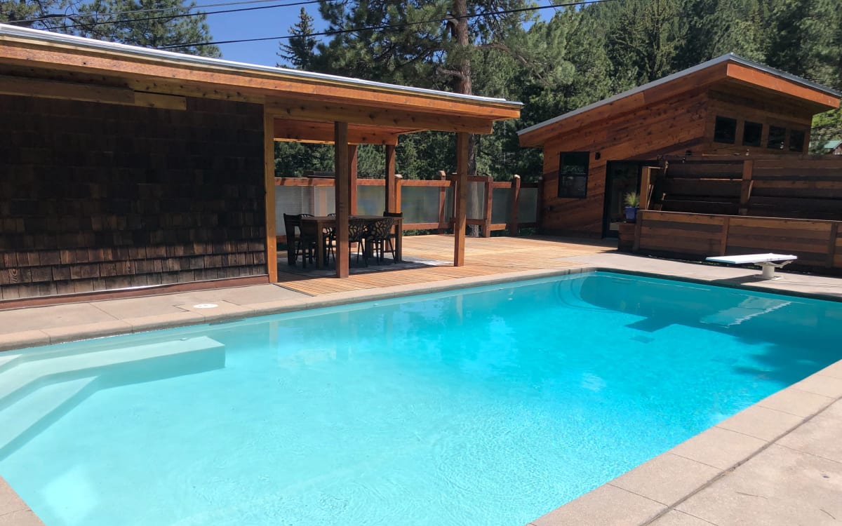 Modern Foothills Swimming Pool Paradise, Indian Hills, CO | Production ...