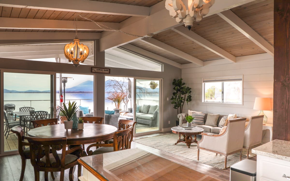 Beautiful Lakefront Home with stunning views, Lakeport, CA | Off-Site ...