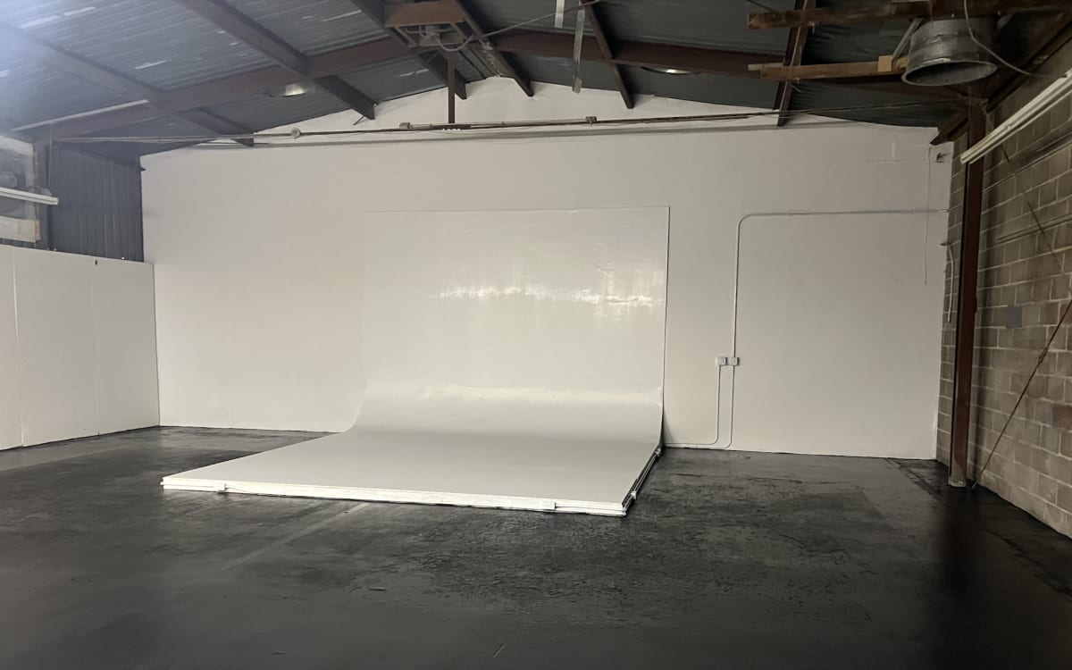 Large Photo Studio and Event Space within an Industrial Staging + Prop ...