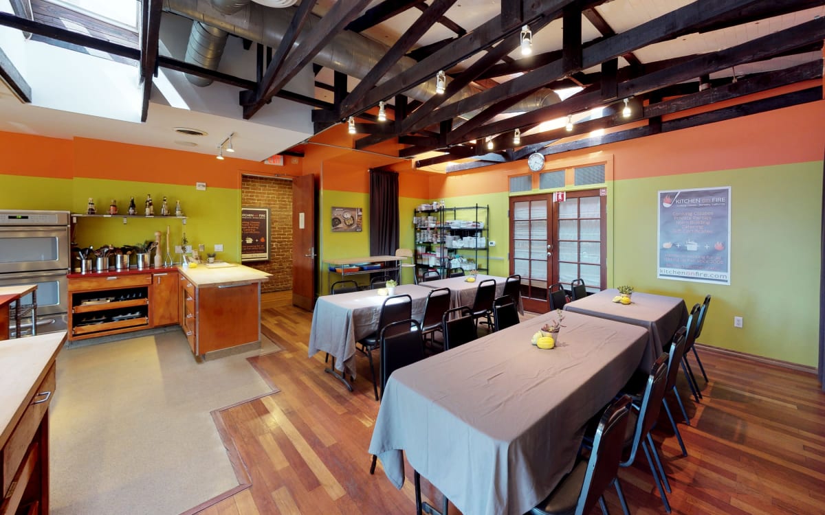 Kitchen On Fire - Berkeley Kitchen | Event Venue with Beautiful ...