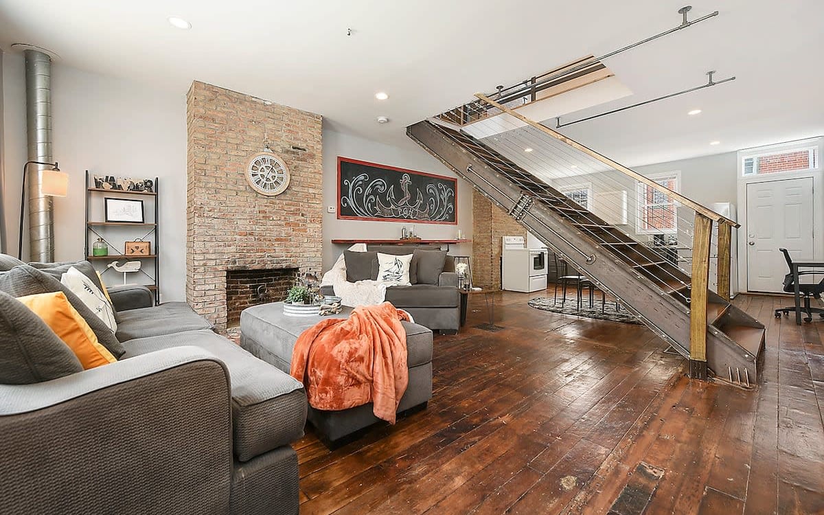 Beautiful Custom Loft with Exposed Brick & Boating Theme, Pittsburgh ...