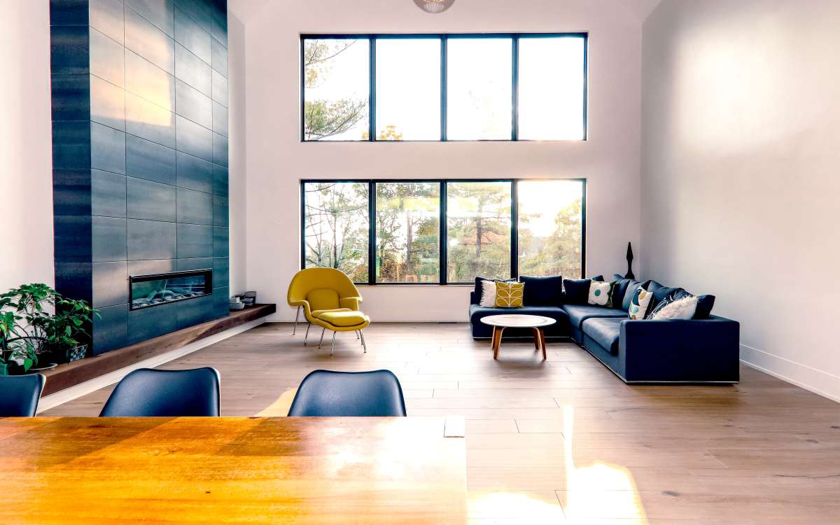 Gorgeous minimalist modern house, featuring open plan, high ceilings ...