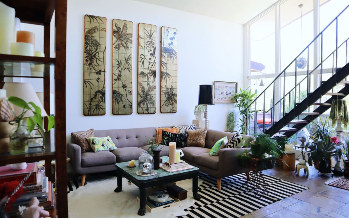 Bohemian Maximalism in Mid Century Gem, Phoenix, AZ | Production ...