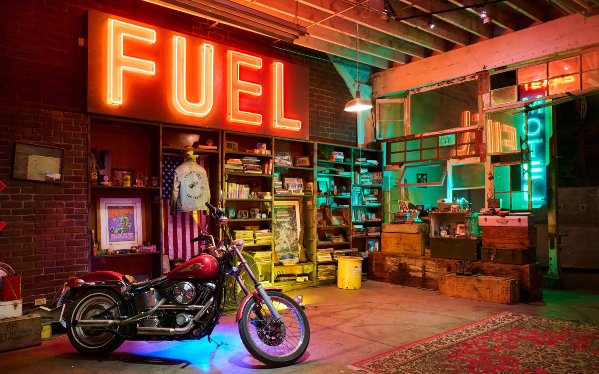 **THE NEON WAREHOUSE**, South Los Angeles, CA | Production | Peerspace