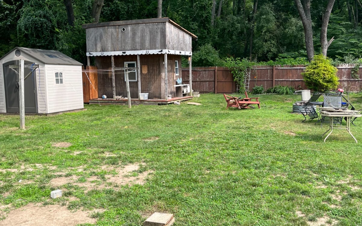 Rural backyard with Earthy vibes, Clayton, NJ | Production | Peerspace