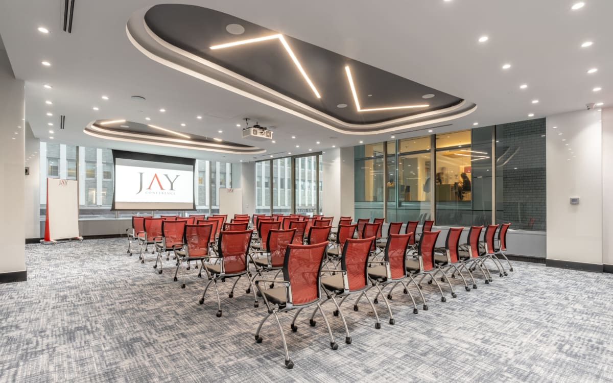 Conference Space with Floor to Ceiling Windows on 3 Sides with Views of ...