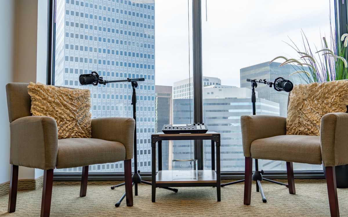 Downtown Dallas Podcast studio, Dallas, TX | Production | Peerspace