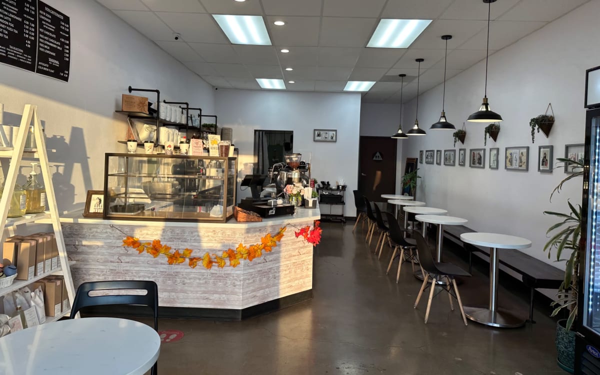 Clean and Minimalistic Coffee Shop, La Mirada, CA | Production | Peerspace