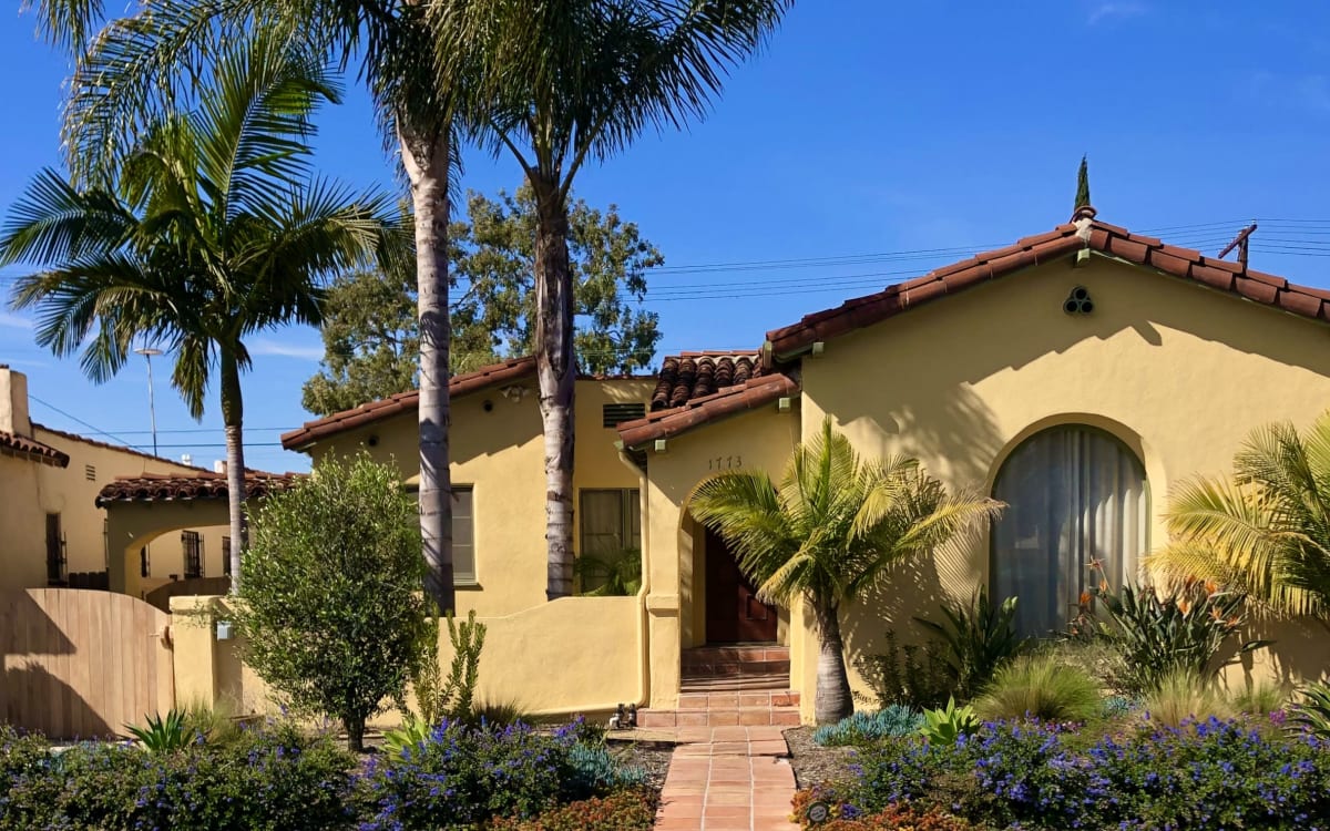Classic Spanish Style Single Floor Home with Beautiful Yard and Patio ...