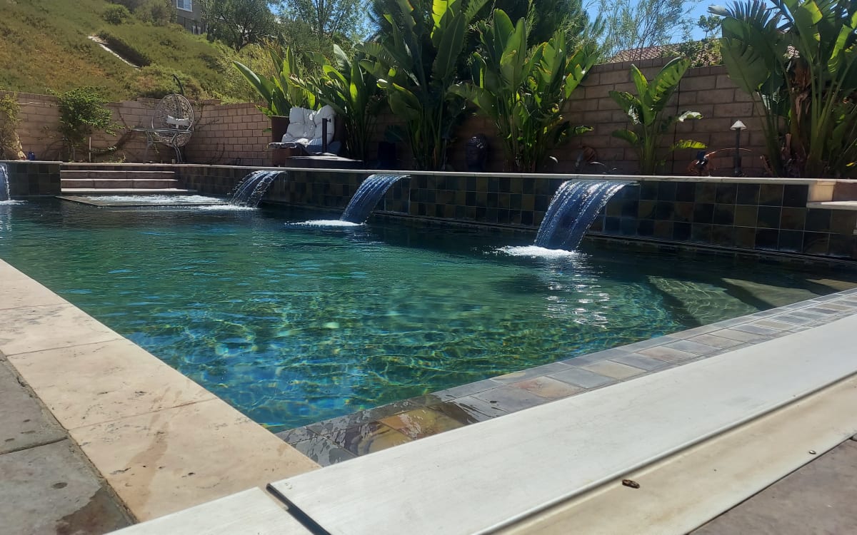 Scenic, Breathtaking and Modern Pool, Santa Clarita, CA | Production ...