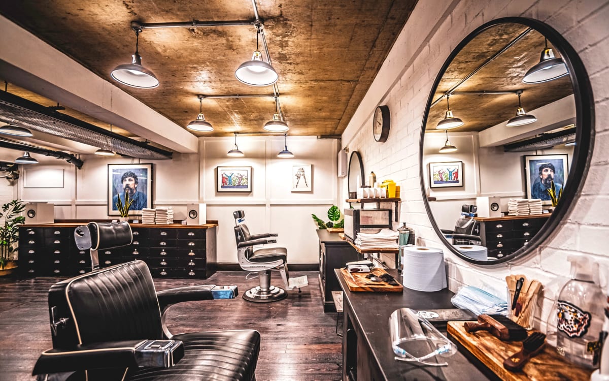 Industrial, Bright, Cool and Stylish Barbershop in Central London ...