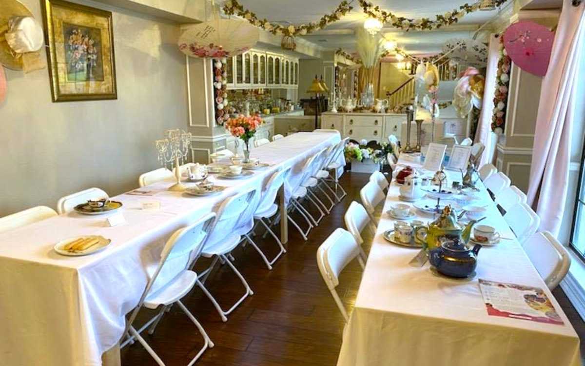 Tea Blossom Tea Room: A Floral Haven Meeting Space, San Antonio, TX ...