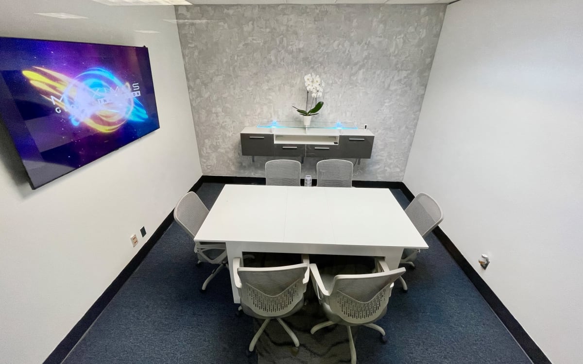 Conference Room Either Right or Left Side (12ftx11.5ft room) with A/C ...