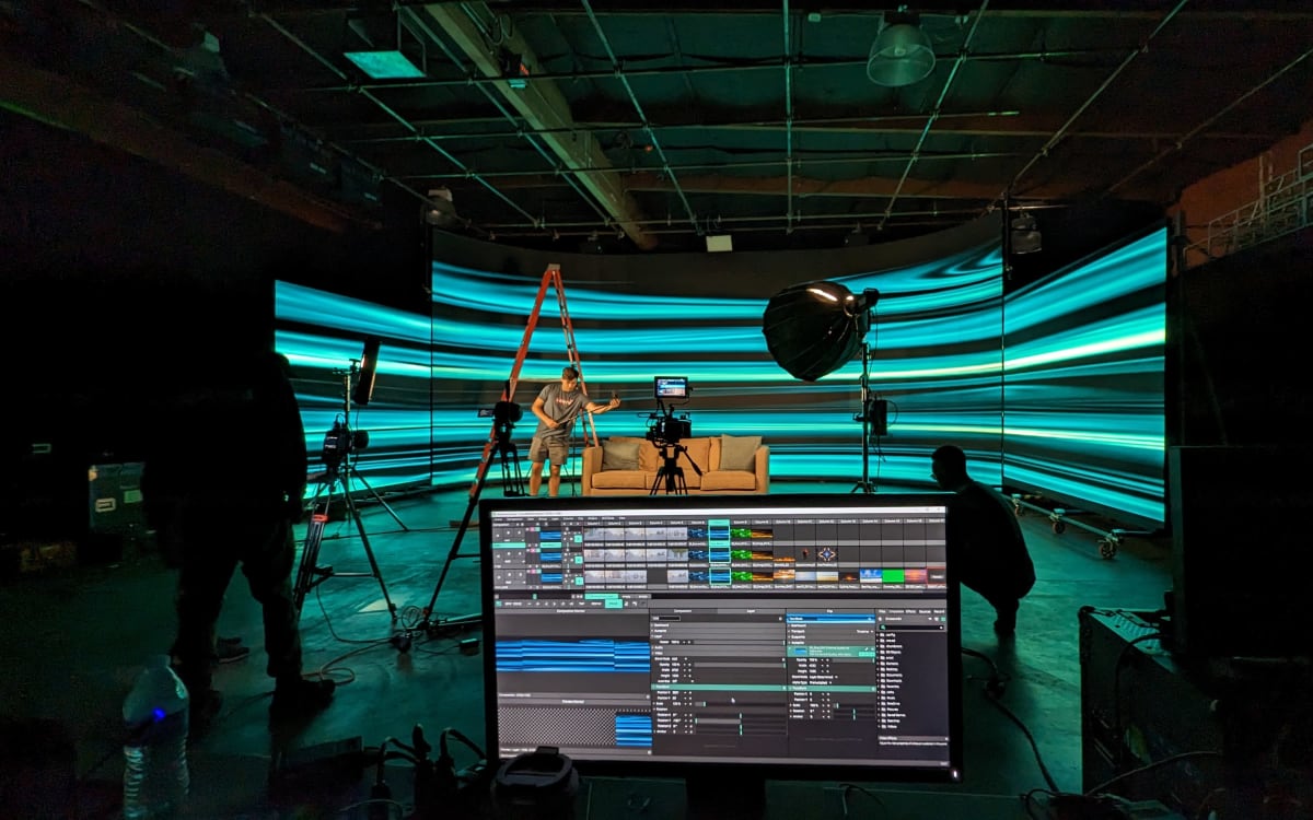 Virtual Production Stage with LED Wall, Burbank, CA | Production ...