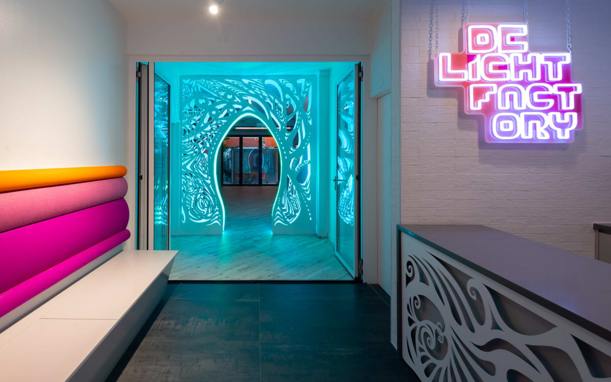 Delight Factory | Hip, Modern Art and Event Space with bar & concierge ...