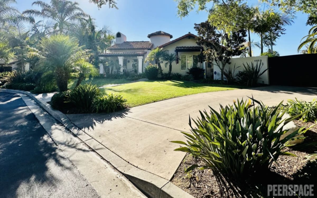 Private Santa Barbara Spanish Modern, Santa barbara, CA | Event | Peerspace