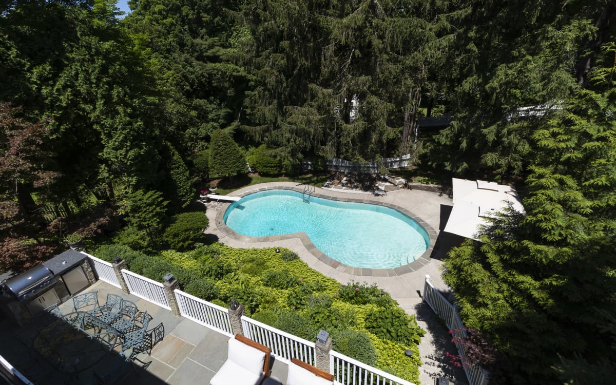 Spacious Modern Colonial with Dramatic Pool, Brookfield, CT | Off-Site ...