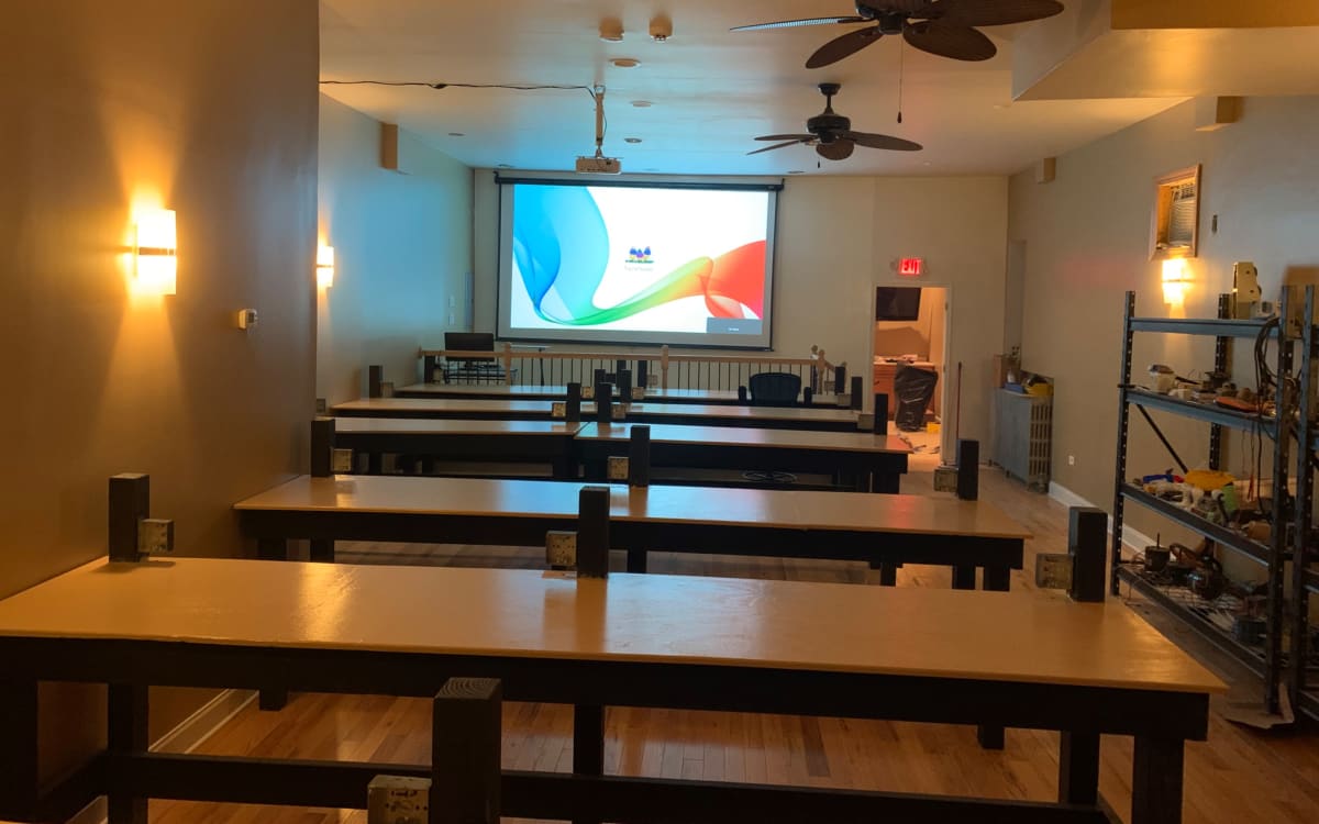 Clean and spacious class/speaking room, Chicago Heights, IL | Off-Site ...