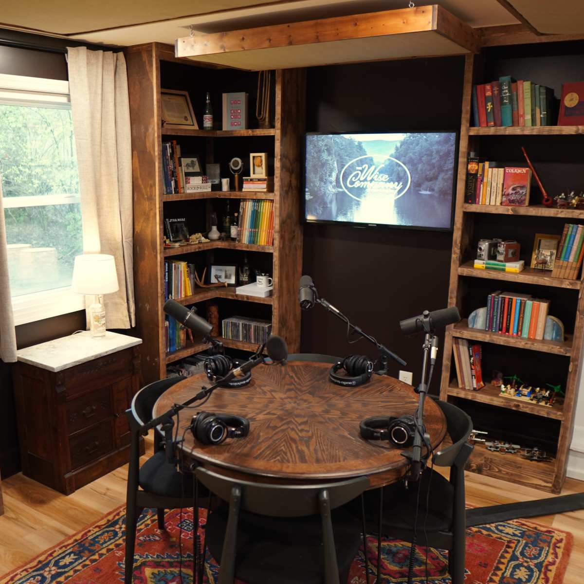 Eclectic library podcast/video studio in South Nashville, Nashville, TN ...