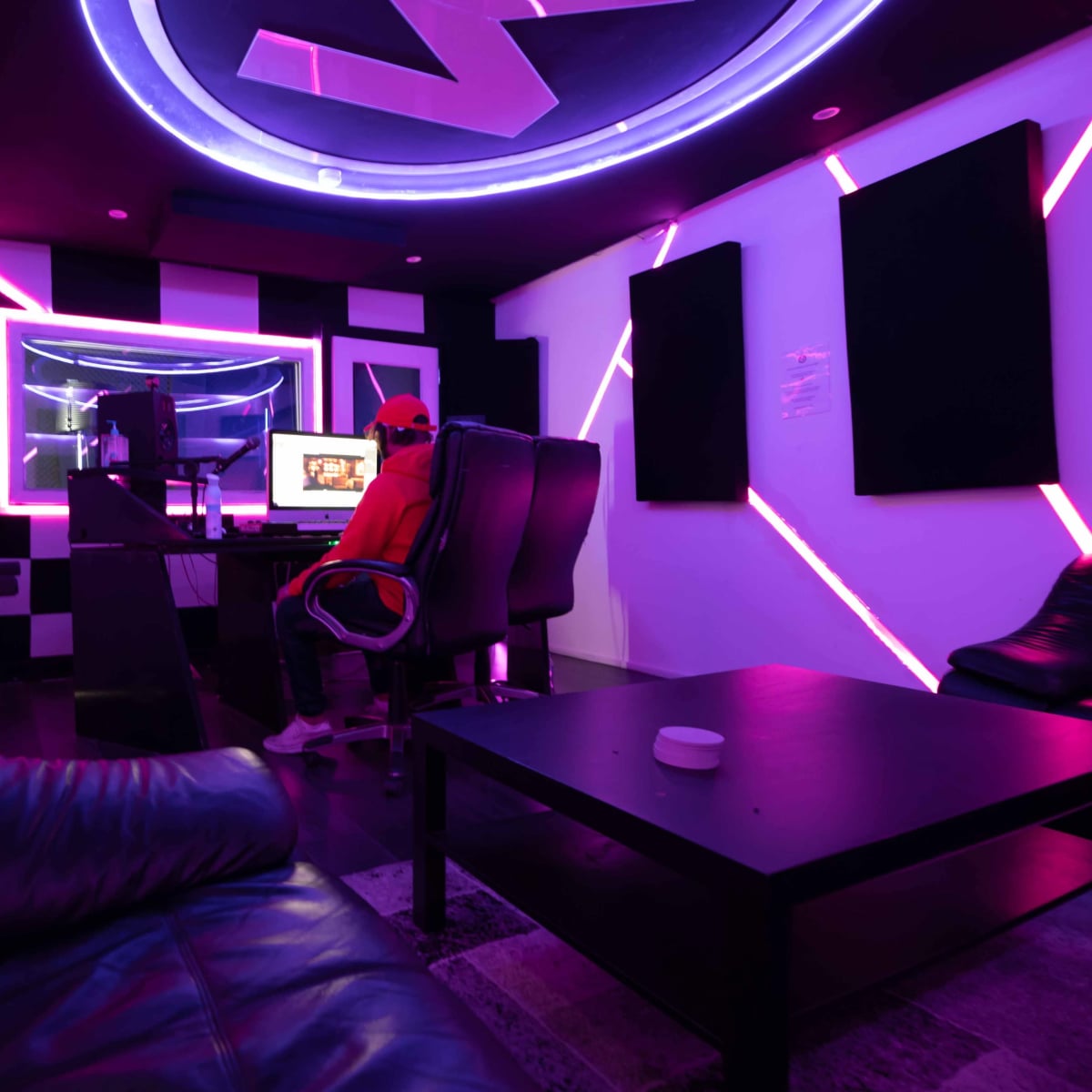 Professional Recording Studio With Acoustically Treated Vocal Booth ...