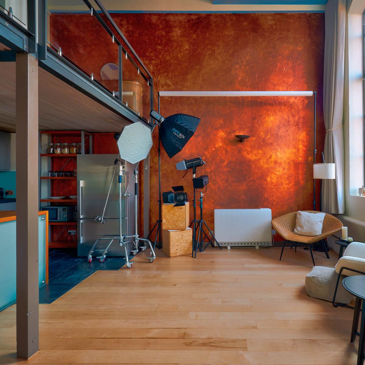 New York Style Daylight Factory Loft Apartment with Ultra-High Ceilings ...