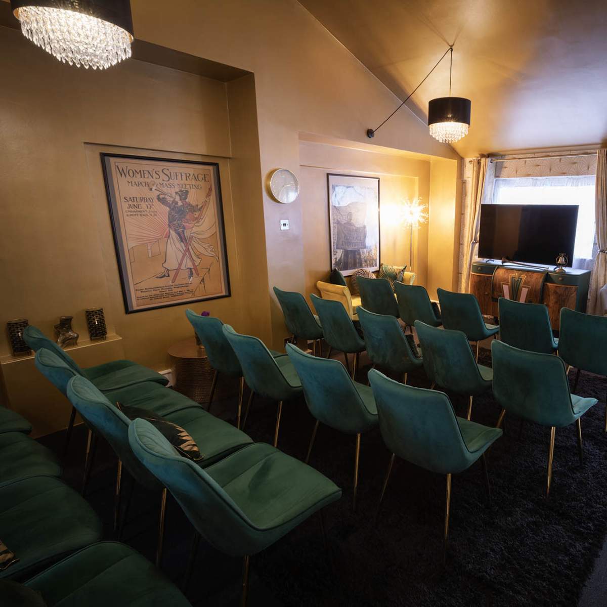 Unique women's empowerment London City building with multiple event ...