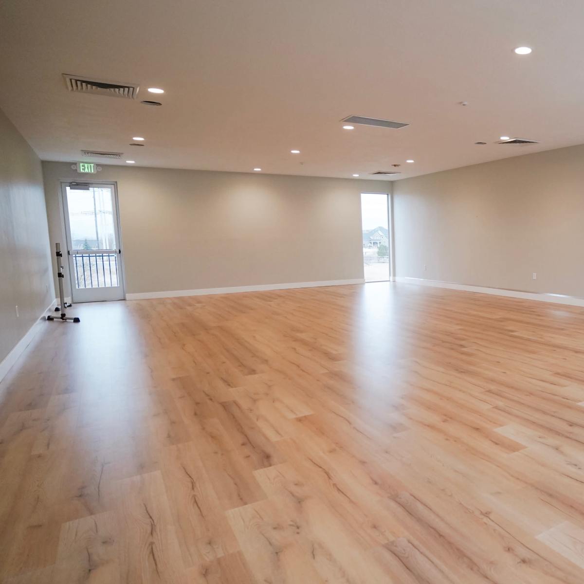 Central location, new dance studio building will several bright and ...