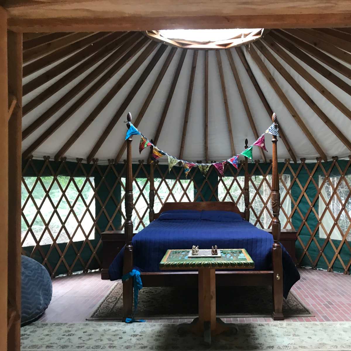 40 acres of Forest, secluded Retreat Lodge with Yurt and several ...