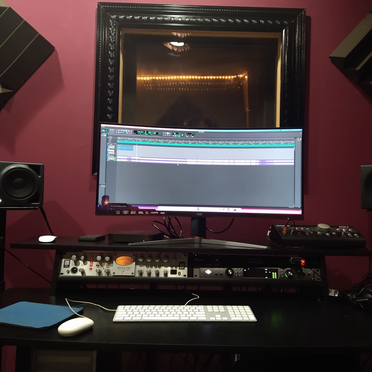 Cozy urban chic recording studio, Woodhaven, NY | Production | Peerspace