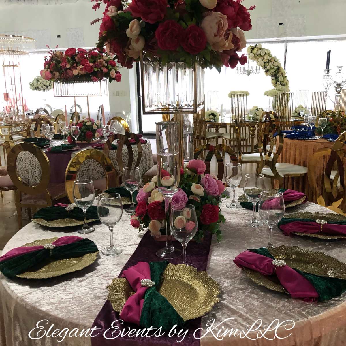 Elegant Events By Kim LLC | Lux Decorated Event Room, North Charleston ...